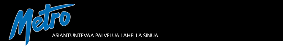 Metrotukku maksutiedot luottokortilla